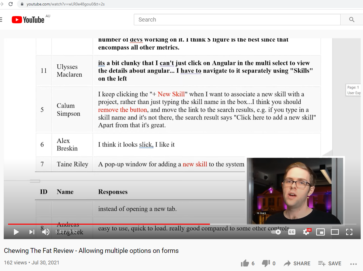 Help Me Annotate Our Microsoft Forms Responses SSW Better Software Suggestions